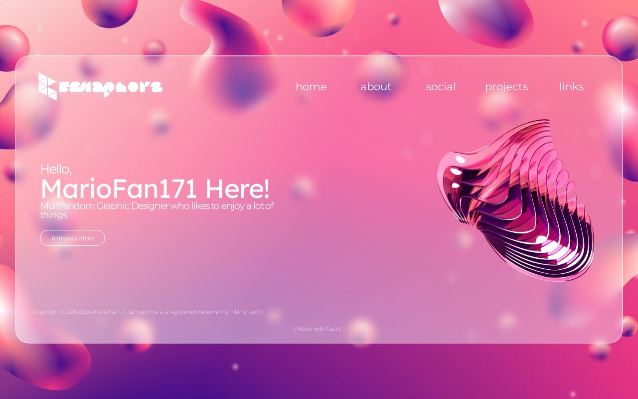 The official MarioFan171 Website